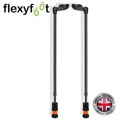 Flexyfoot Comfort Fischer Handle Walking Stick - ESL Services